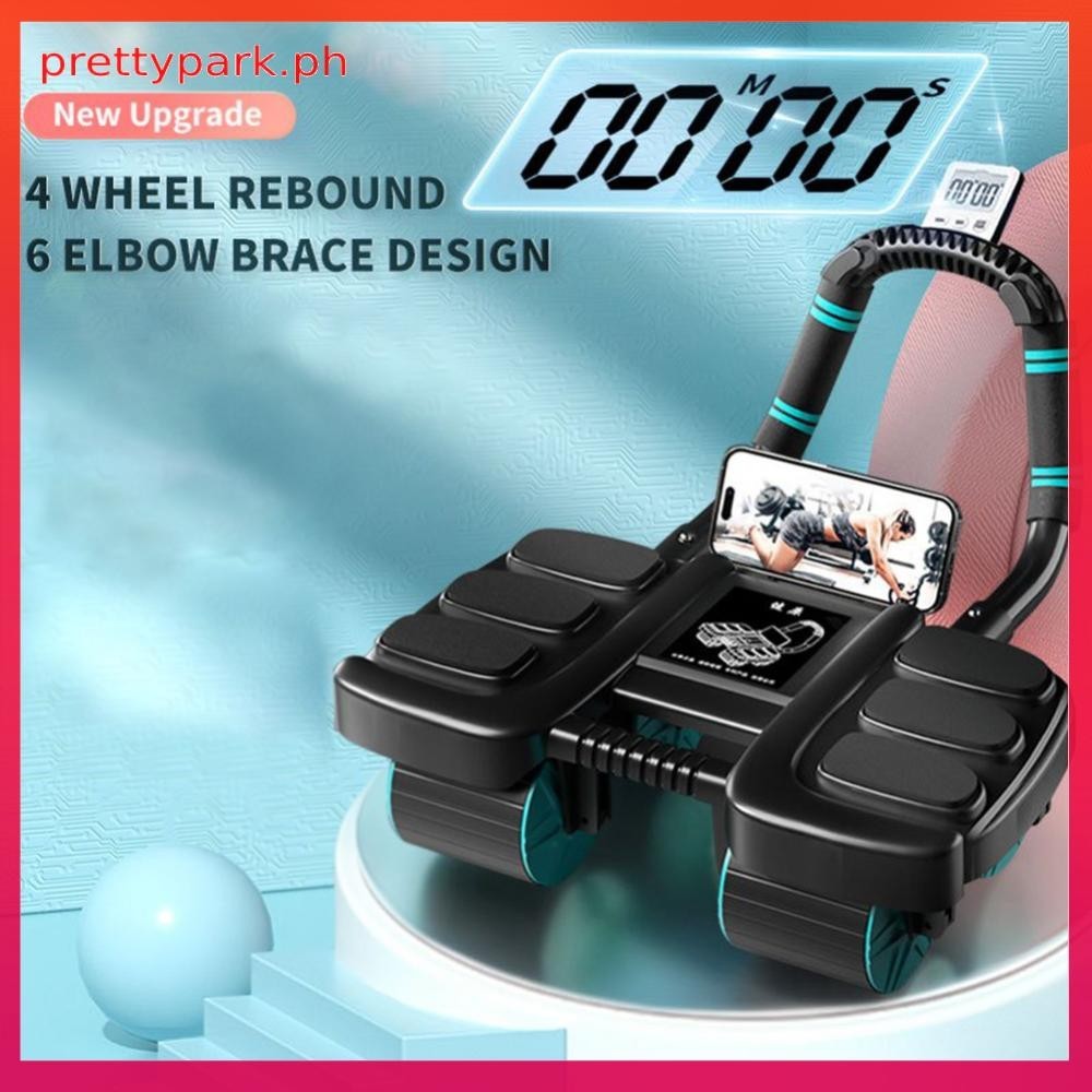 Healthy Belly Wheel Foul Wheel Abdominal Muscles Trainer Home Exercise ...