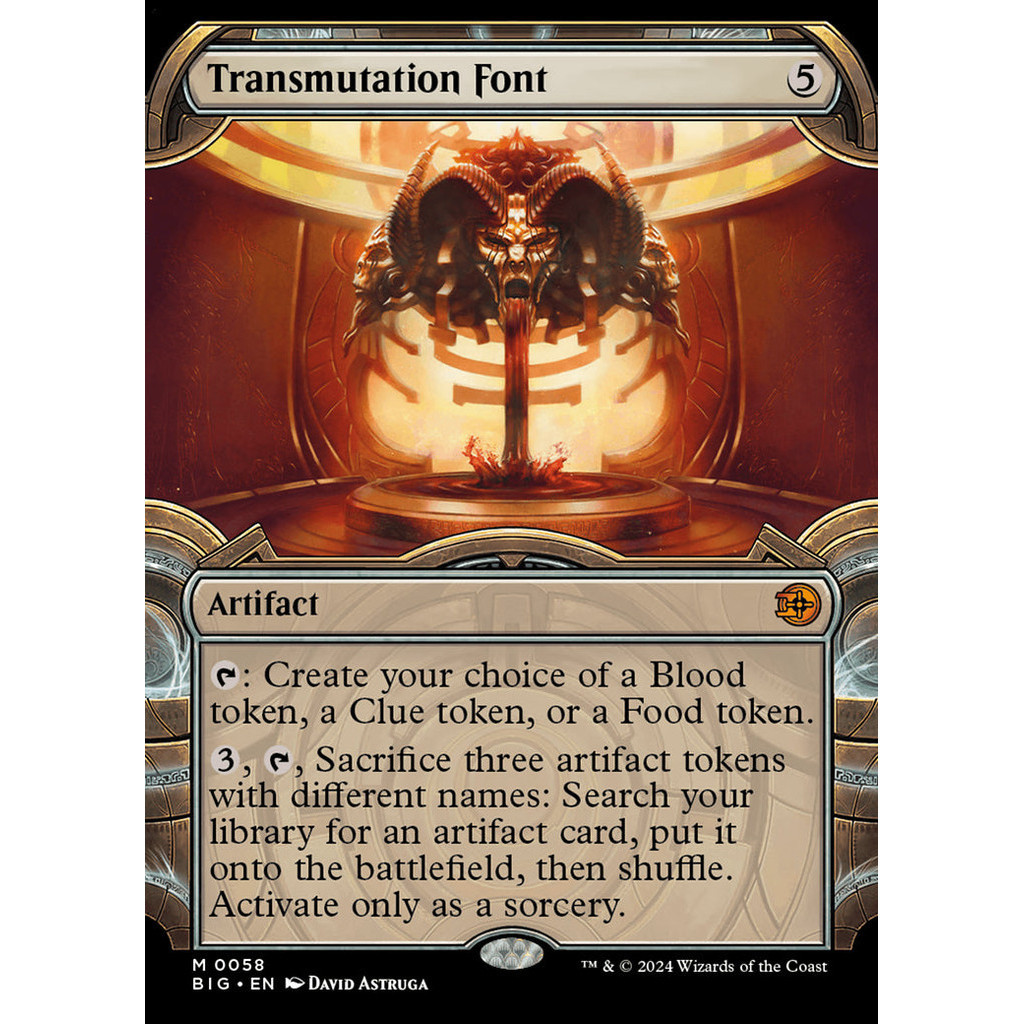 Transmutation Font (Showcase) [Outlaws of Thunder Junction: The Big ...