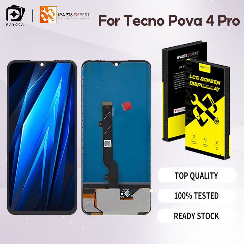AMOLED Original LCD For Tecno Pova 4 LG7n / Pova 4 Pro LG8n LCD Display ...