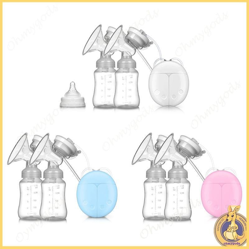 OMG* Strong Suction Power Double Electric Breast Pump Breastfeeding ...