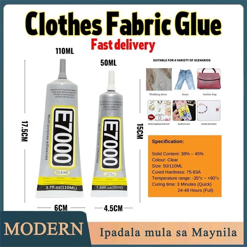 E7000 Fabric Glue Original Multi-Purpose Adhesive Glue | Shopee Philippines