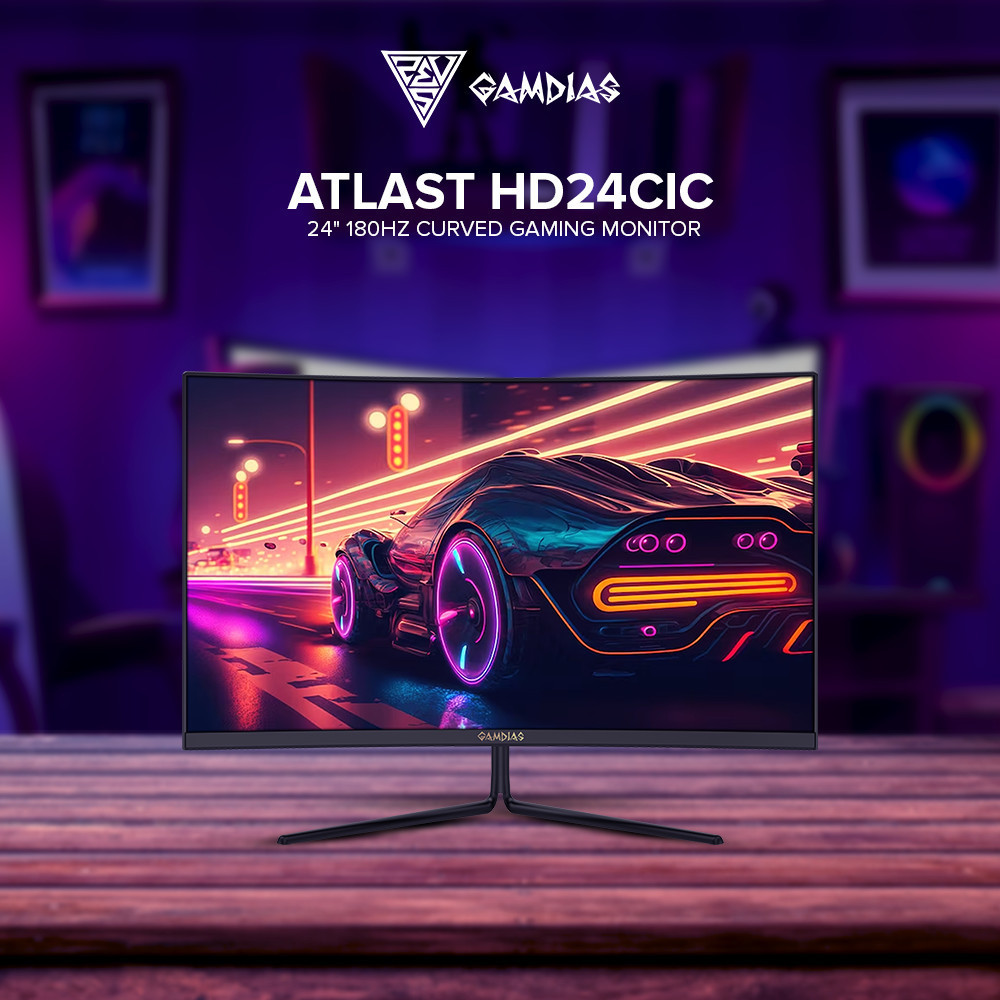 EasyPC| Gamdias Atlas HD238IF/HD24IFIC III 24 inch 165Hz/180Hz Gaming ...