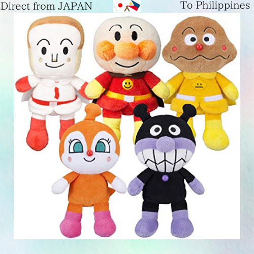 SEGA TOYS Anpanman Prichi Beans S Plus 5 Stuffed Toy Set Anpanman ...