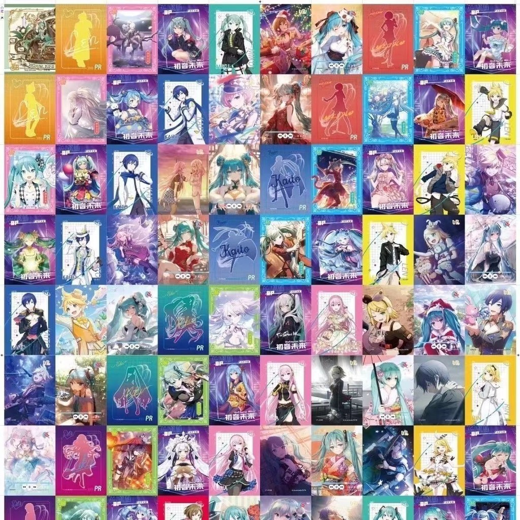 [Ready Stock] Hatsune Miku Card Non-Genuine Flash Card Hatsune Miku ...