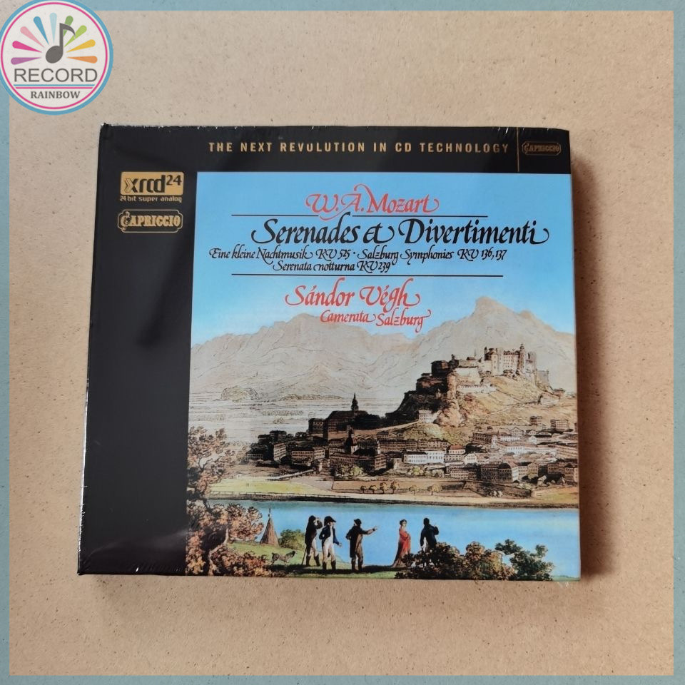 W.A. Mozart Serenades & Divertimenti XRCD Album [Sealed] Brand New ...