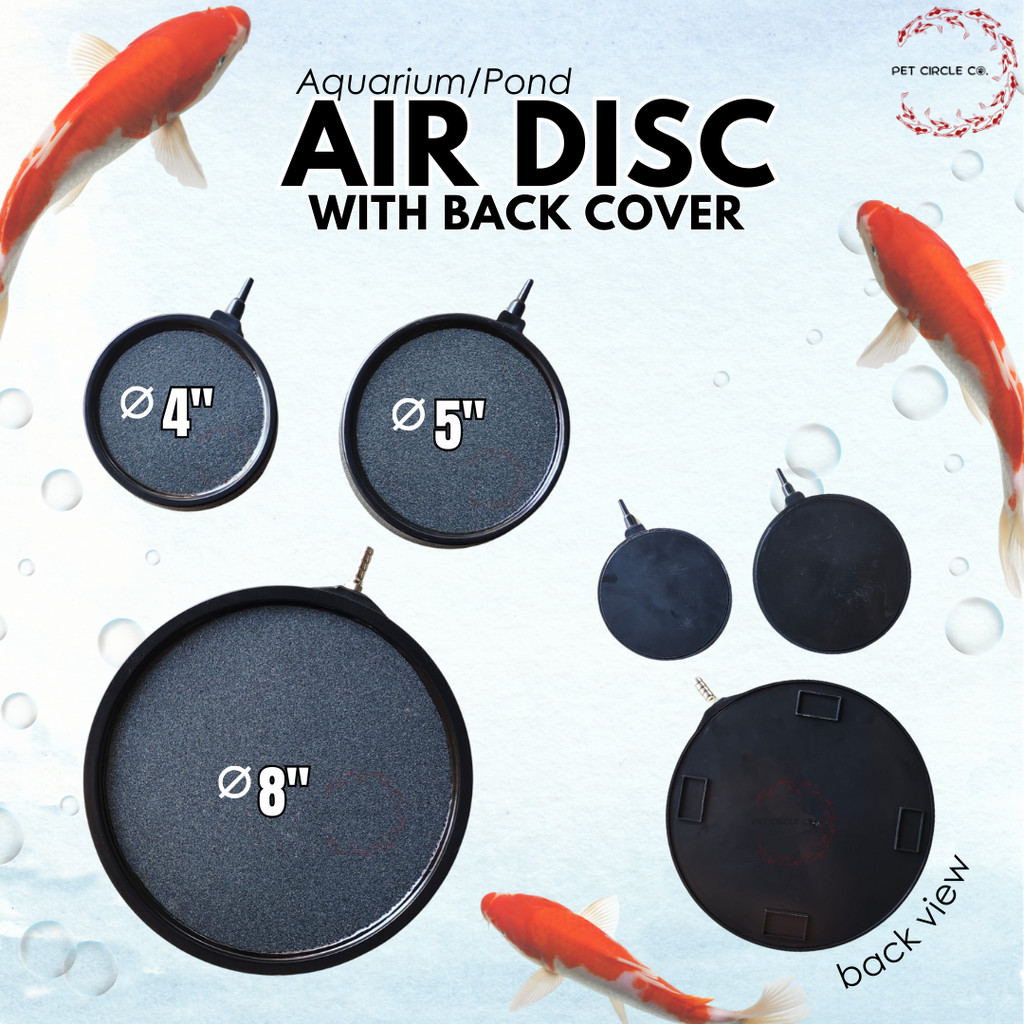 Aquarium and Pond Airstone Airdisc Air Disc 8inch | 5inch | 4inch ...