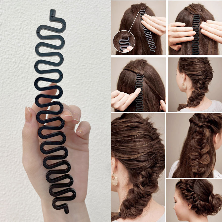 Hair Braid Fish Bone Braid Braid Back Head Hair Centipede Braid Twist ...