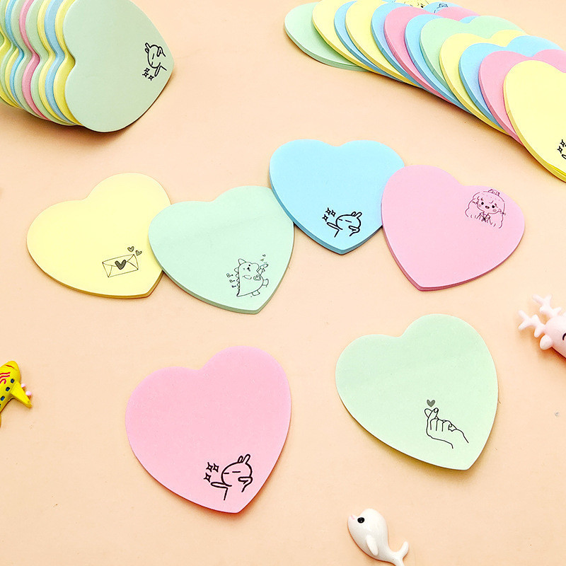 Love note book, message book, memo,sticky notes memo notes | Shopee ...