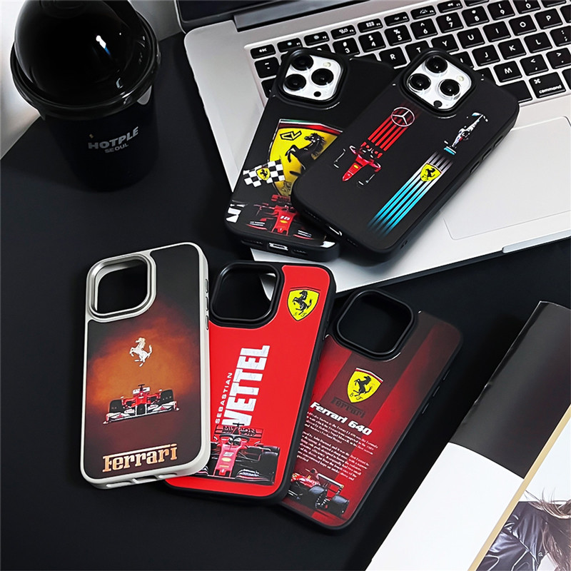 Skin Feel Matte Phone Case for iPhone 15 14 13 12 11 Pro Max F1 Racing ...