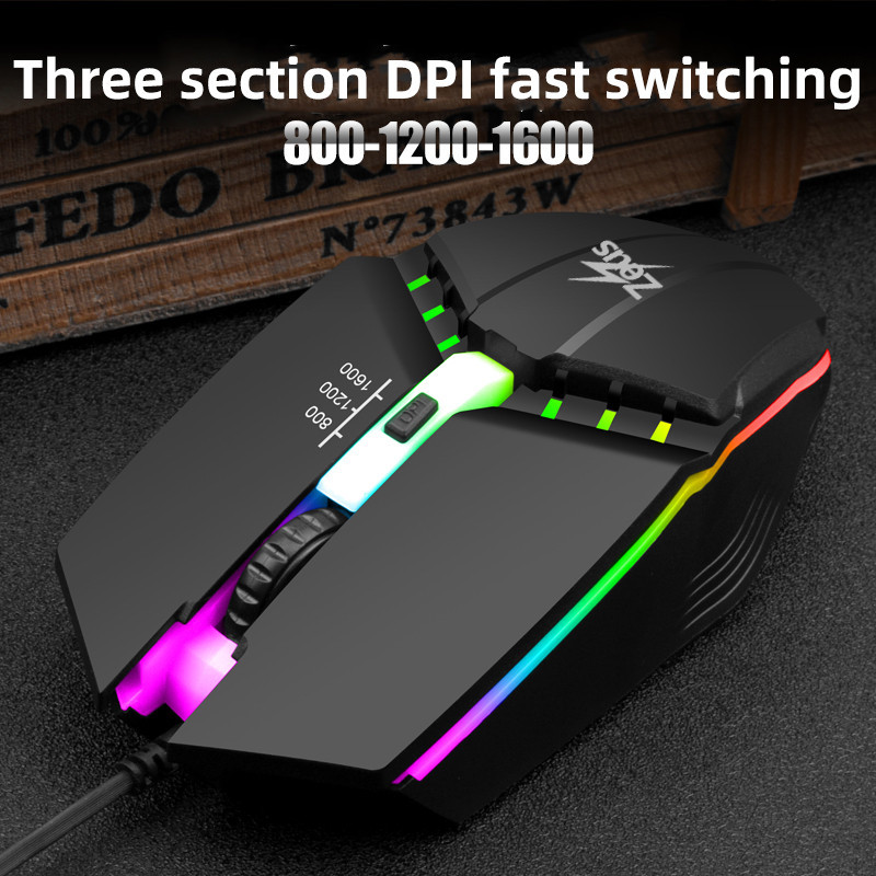 Zeus Venom M-004 Led Lightning Gaming Mouse - Online Exclusive Version ...