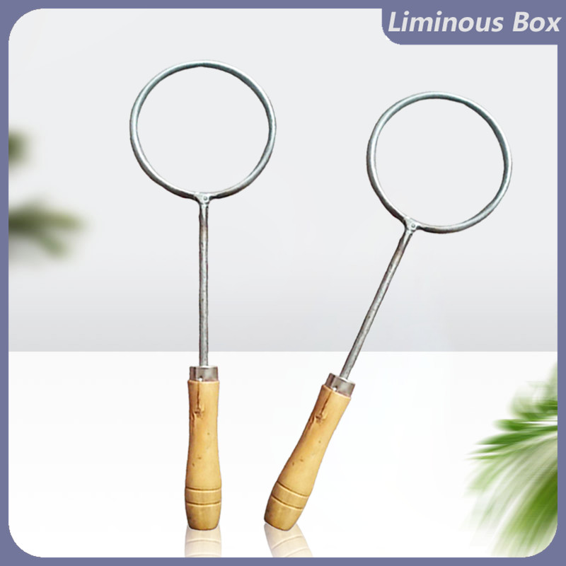 2Pcs 6.5cm/8.5cm Scalding Bottle Iron Ring Bottle Cutting Ring Glass ...
