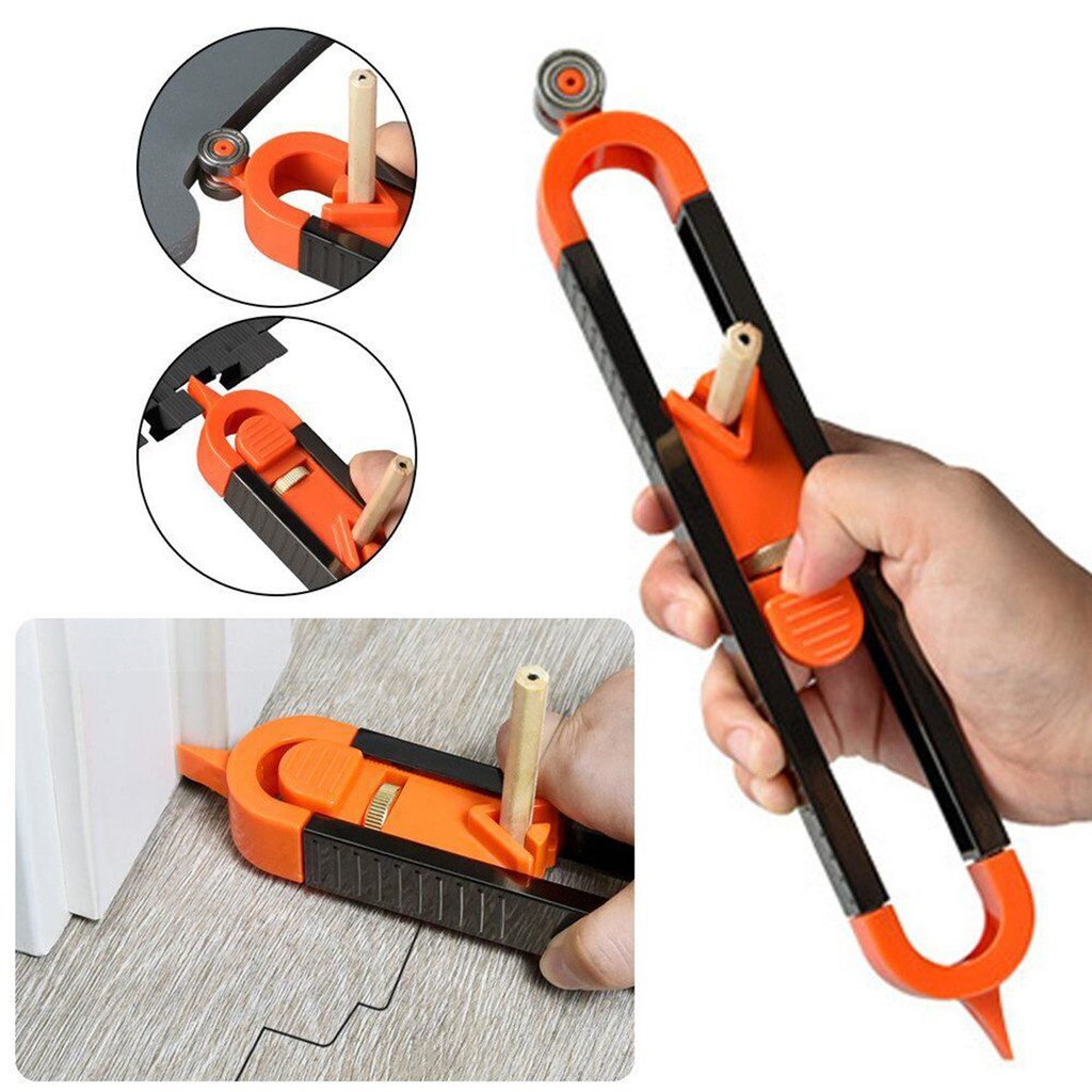 New Profile Scribing Ruler Irregular Contour Gauge With Lock Adjustable ...