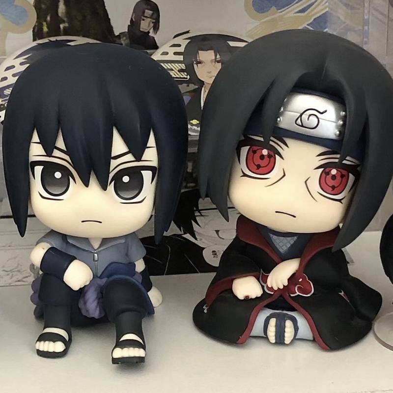 Uchiha Sasuke Uchiha Itachi Naruto look up action figure | Shopee ...