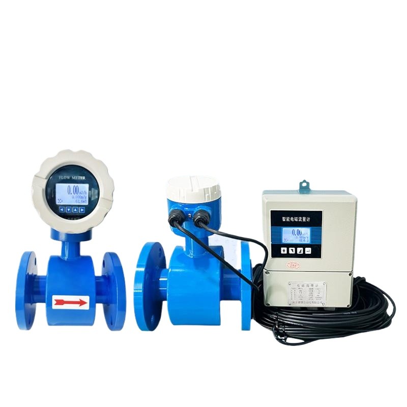 Electromagnetic Flowmeter Sewage Liquid Acid and Alkali Electronic Digital Display Pipeline High ...