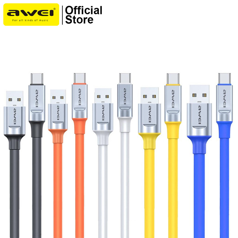Awei CL-206 Series 1000mm Fast Charging Cable Data Transmission High ...