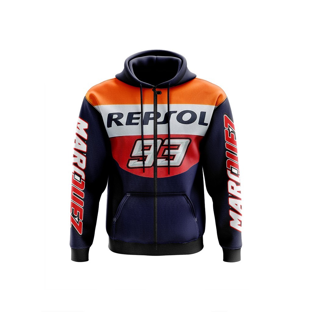 Repsol Marc Marquez Moto GP 3D Print Coat or Jacket | Shopee Philippines