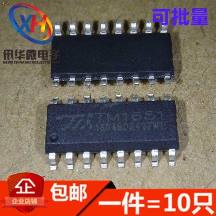 TM1651 SOP16 4X7 segment 7Key LED digital tube panel driver IC (10pcs ...