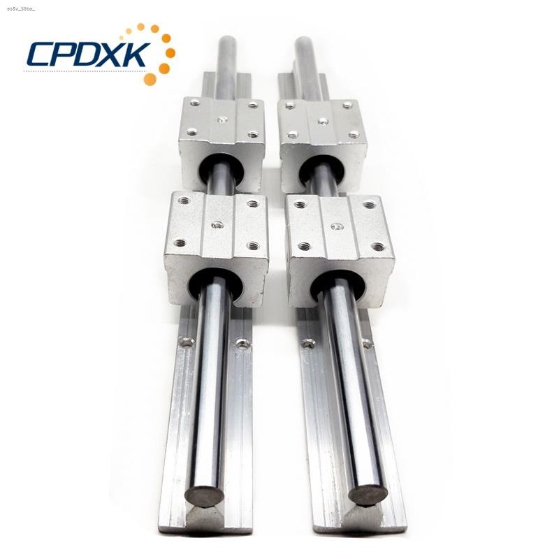 COD☆2pcs Linear Rail SBR20/16/12 Linear Guides L250-1600mm Linear Rails ...