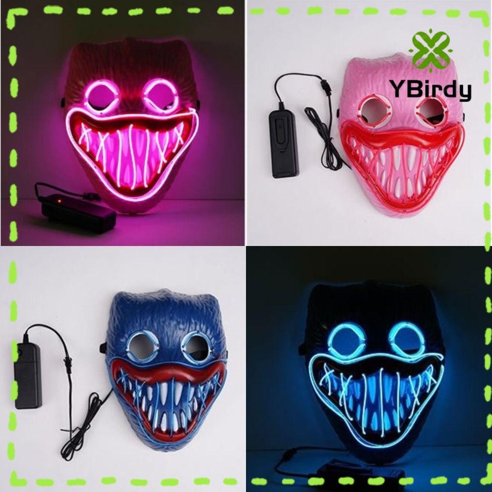 YRBWDYZDH Neon Light , Glowing LED Horror Halloween , Cyberpunk Creepy ...