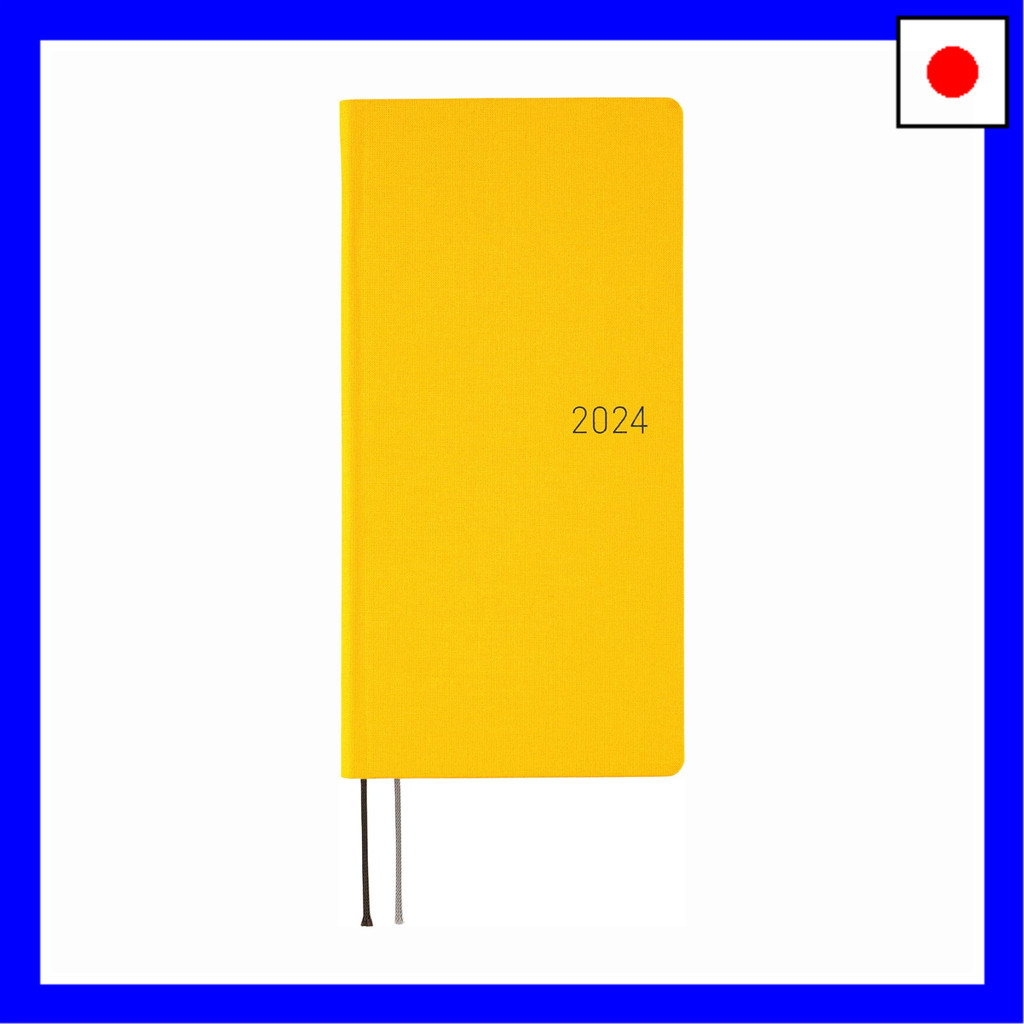 Hobonichi Techo 2024 Weeks English Version Colors/Pop'n Yellow Starting ...
