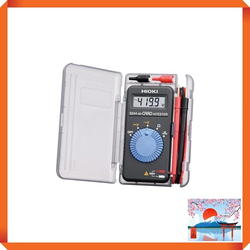 HIOKI 3244-60 (Tester Digital Multimeter DMM) Card Hi-Tester, Made in ...
