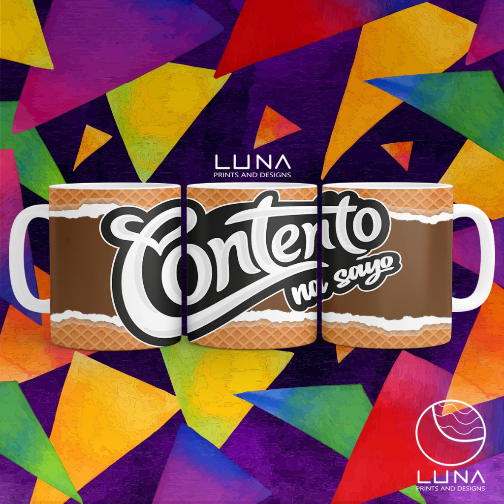 Cornetto ( Kontento na Sayo ) Spoof Mug Design- Canvas Manila | Shopee ...