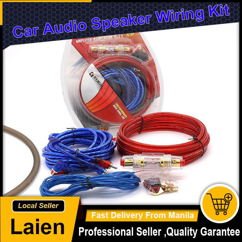 Car Audio Speakers Wiring kits Cable Amplifier Subwoofer Speaker ...