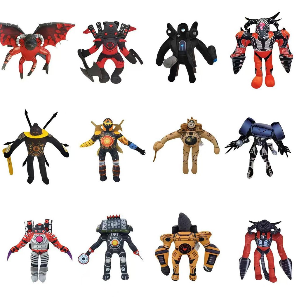 NEW Skibidi Toilet Plush Doll Oil Pipe Toilet Human Toy | Shopee ...