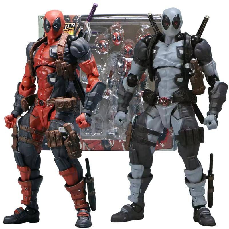 Amazing Yamaguchi Deadpool 2.0 Grey Action Figure Quality Version ...
