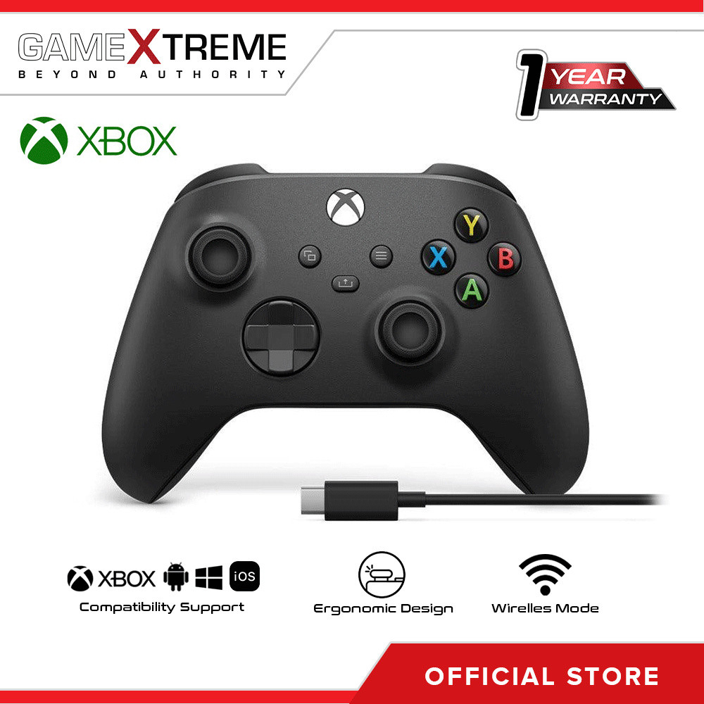 Xbox Series Wireless Controller USB-C Carbon Black | Shopee Philippines