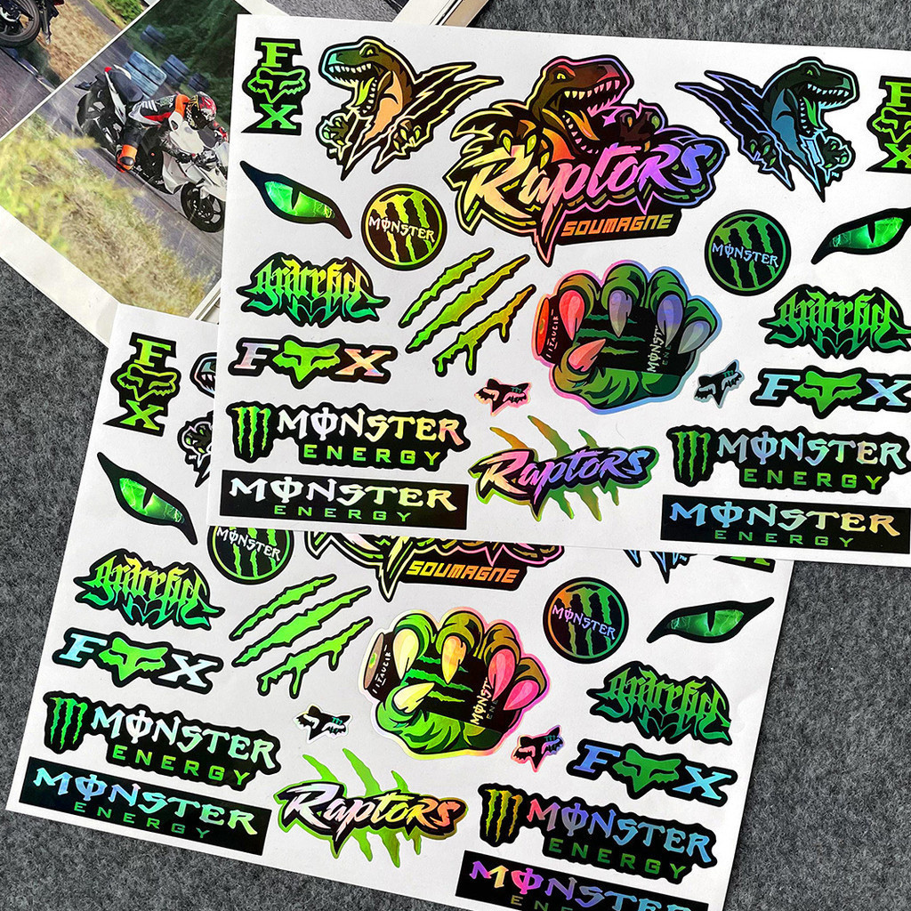 Laser Reflective Sticker Set Outdoor Sports Equipment Accessories ...