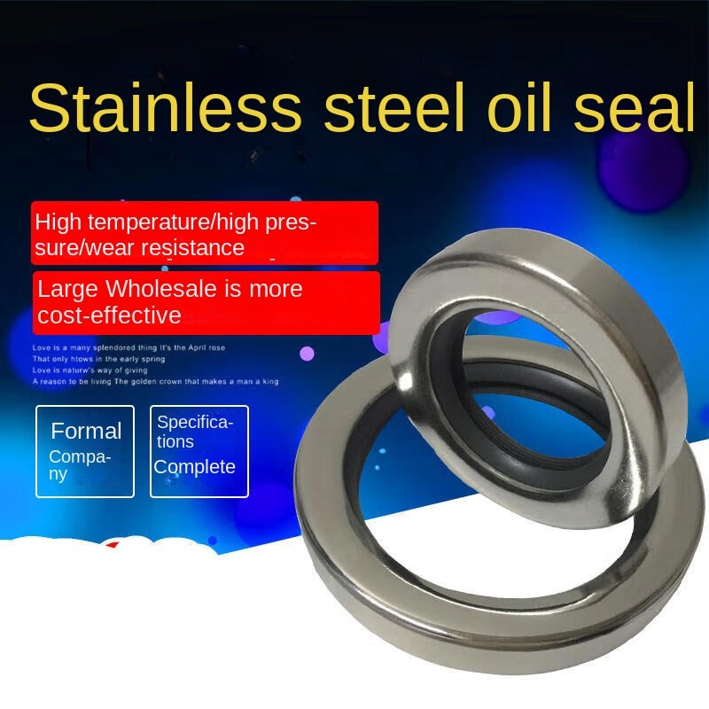 HSD4 Stainless Steel Steel Casing High Pressure Oil Seal PTFE Sealing ...