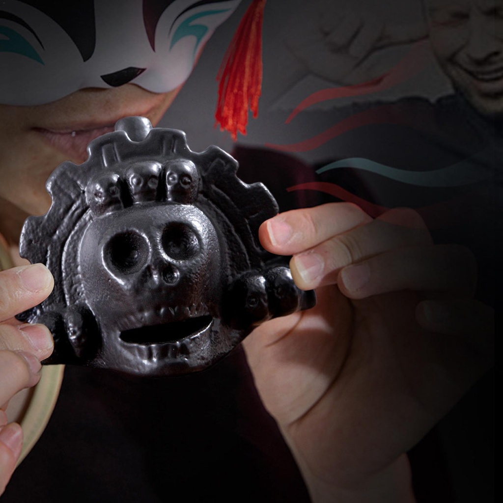 Authentic Aztec Death Whistle Skull Shaped Aztec Whistle Loudest Death ...