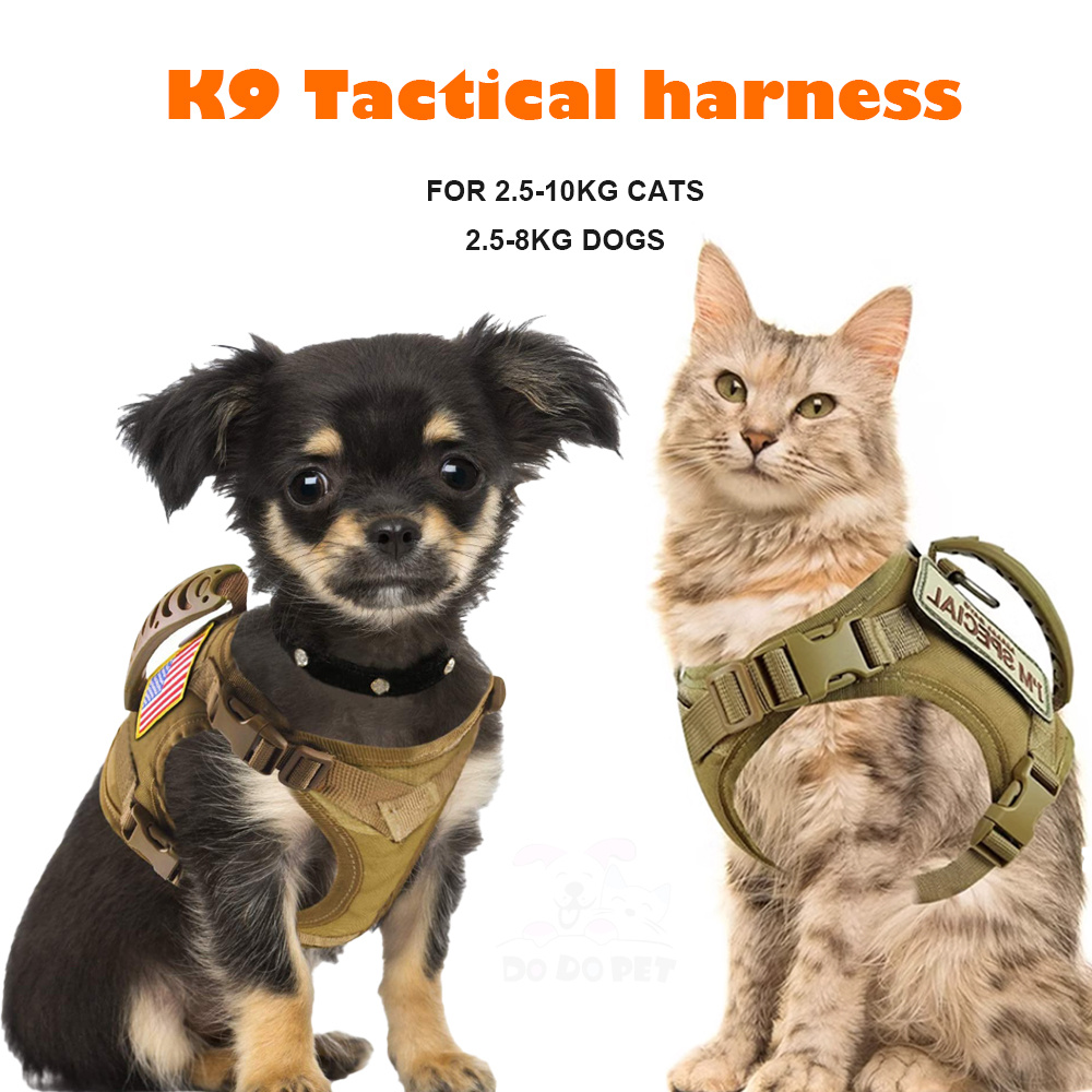K9 Cat Harness Outdoor cat vest Waterproof cat clothes cat chest strap ...