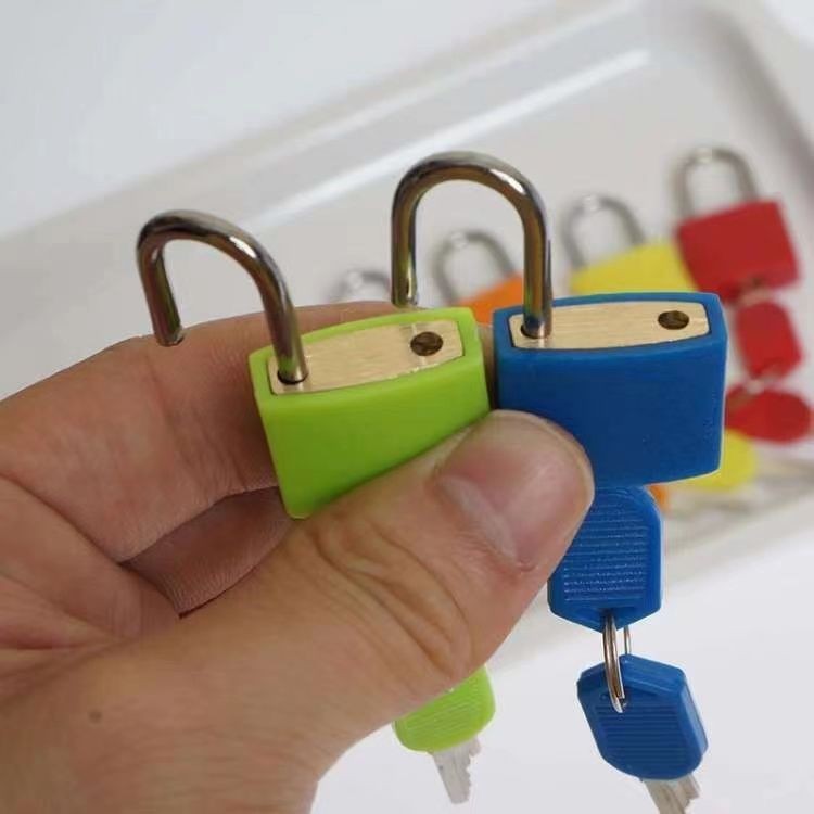 Color Mini Candy Color Lock Padlock Student Preschool Aids Small Lock ...