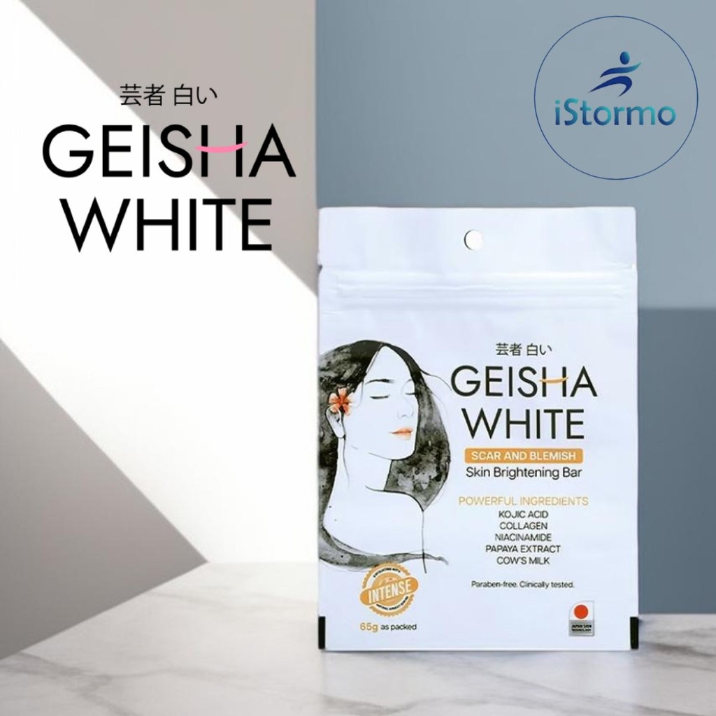 Geisha White Skin Brightening INTENSE Bar Soap Value Pack 1 pc 65g ...
