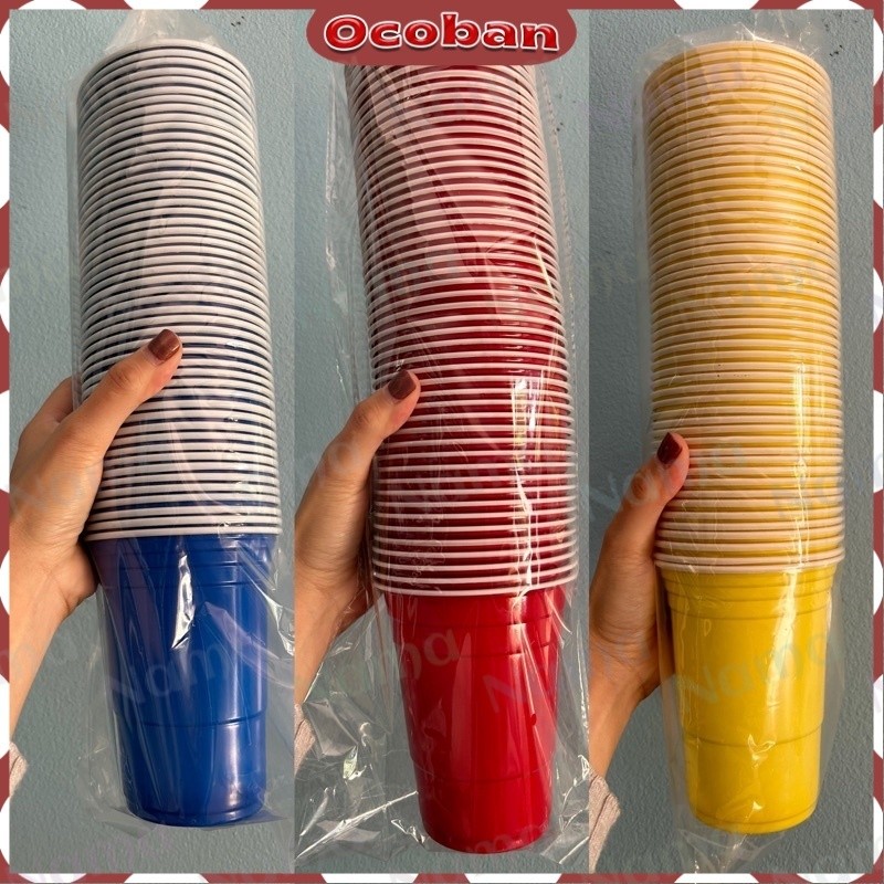 Nama 16Oz or 2Oz Kirkland Big Red Cups Beer Cups Disposable Reusable ...