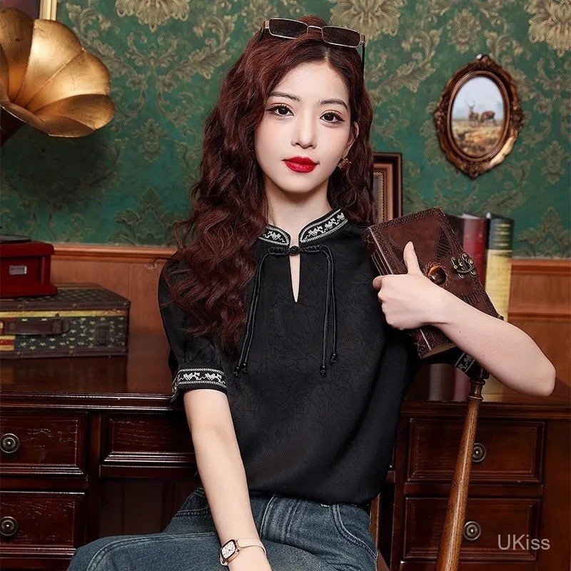 Asian Inspired Attire for Women Barong Blouse Modern Filipiniana Top ...