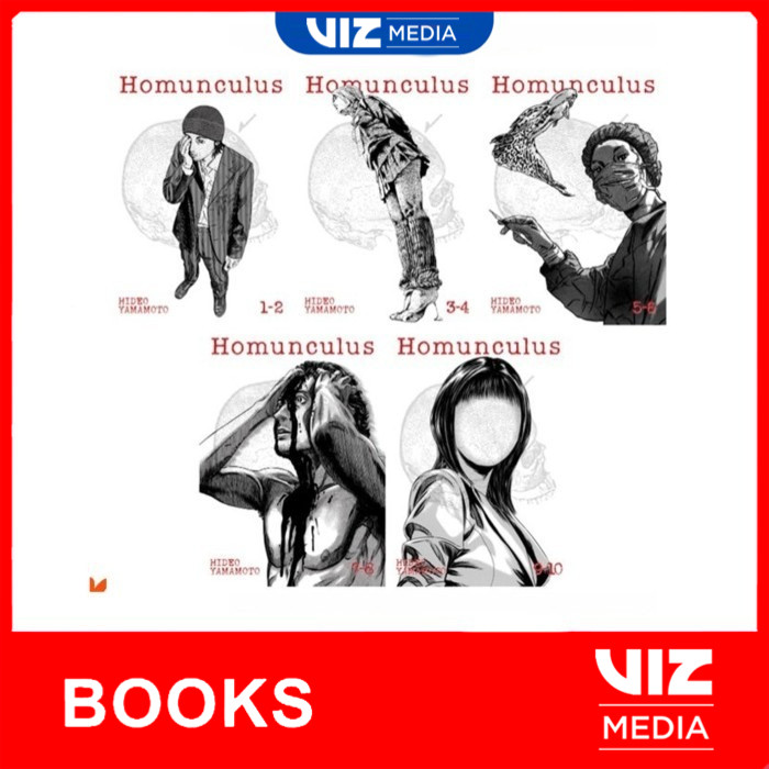 Homunculus (Omnibus) Comic, by Hideo Yamamoto (English) - Vizmedia ...