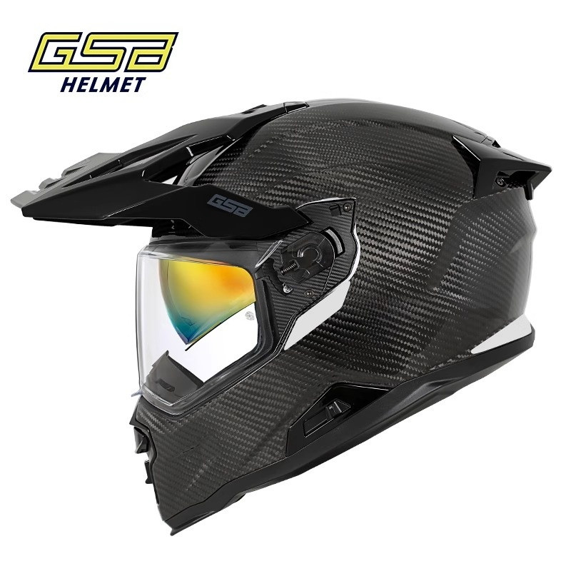 GSB X30 carbon fiber motorcycle off-road rally helmet for men and women ...