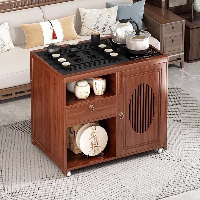 Home Tea Table Tea Cabinet Side Table Integrated Small Tea Table03TB ...