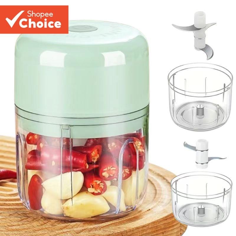 Garlic Blender Onion Chopper Mini Food Choppers Processor Rechargeable ...