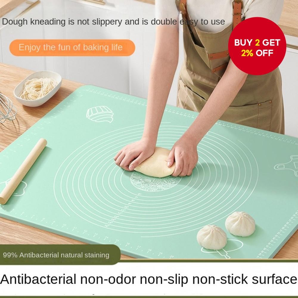 Silicone pastry mat, non-stick baking mat, counter mat, pastry board ...