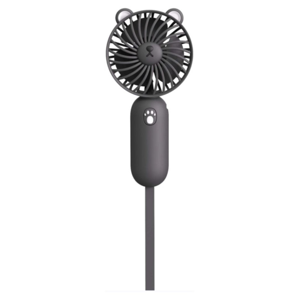 MINISO Portable Cute Bear Mini Fan 500mAh Model KE SF2305 Black ...