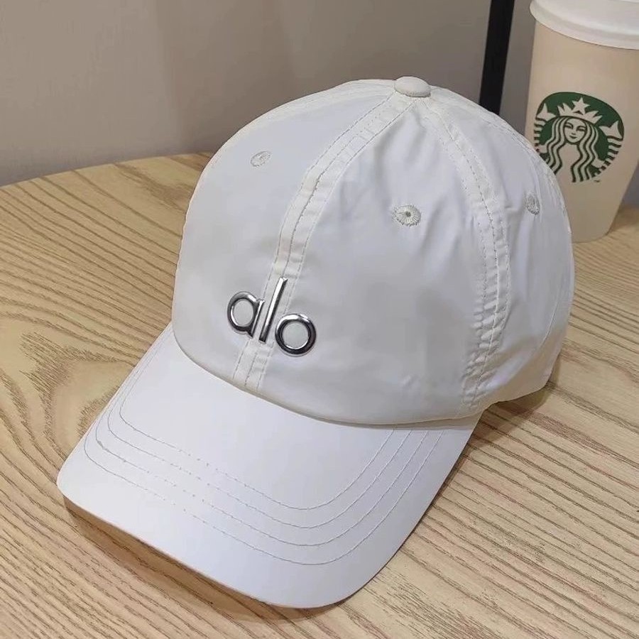 ALO High-Quality Korean Version Letter Embroidered Cap Female Face ...