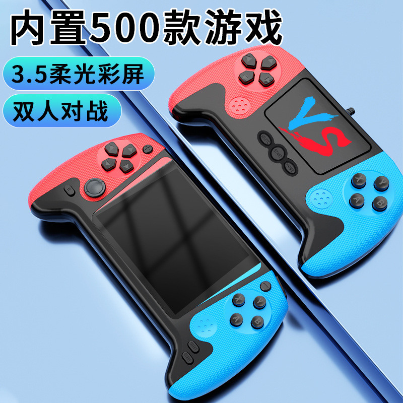 TK Handheld Game Console3.5Inch Connected TV Dual Handle Handheld ...