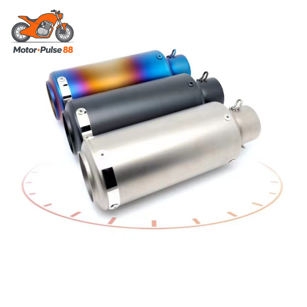 MOTORCYCLE 51MM PROJECT MUFFLER PIPE STAINLESS EXHAUST PIPE 【Motor ...