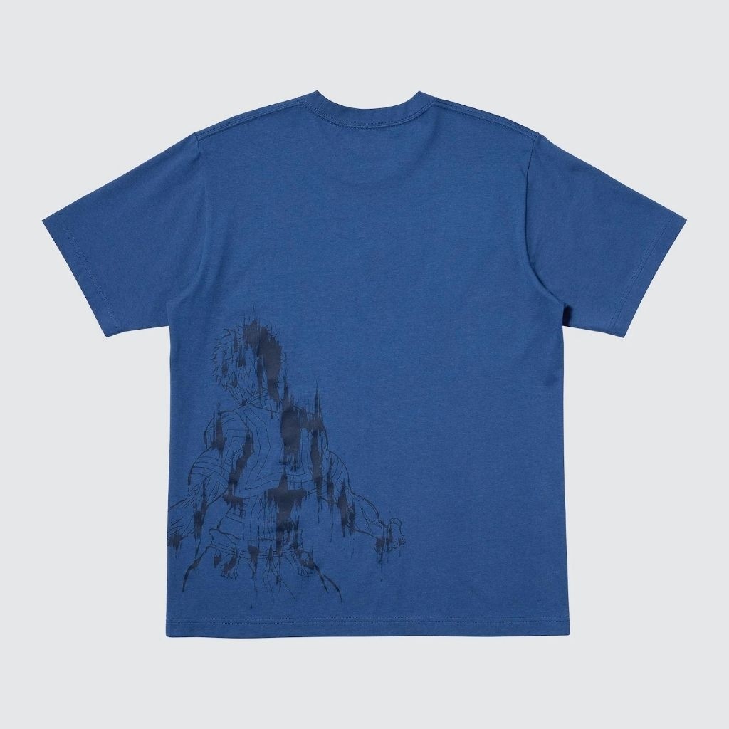 Uniqlo x Kimetsu No Yaiba (Akaza) T-shirt | UT Demon Slayer 2025 Short ...