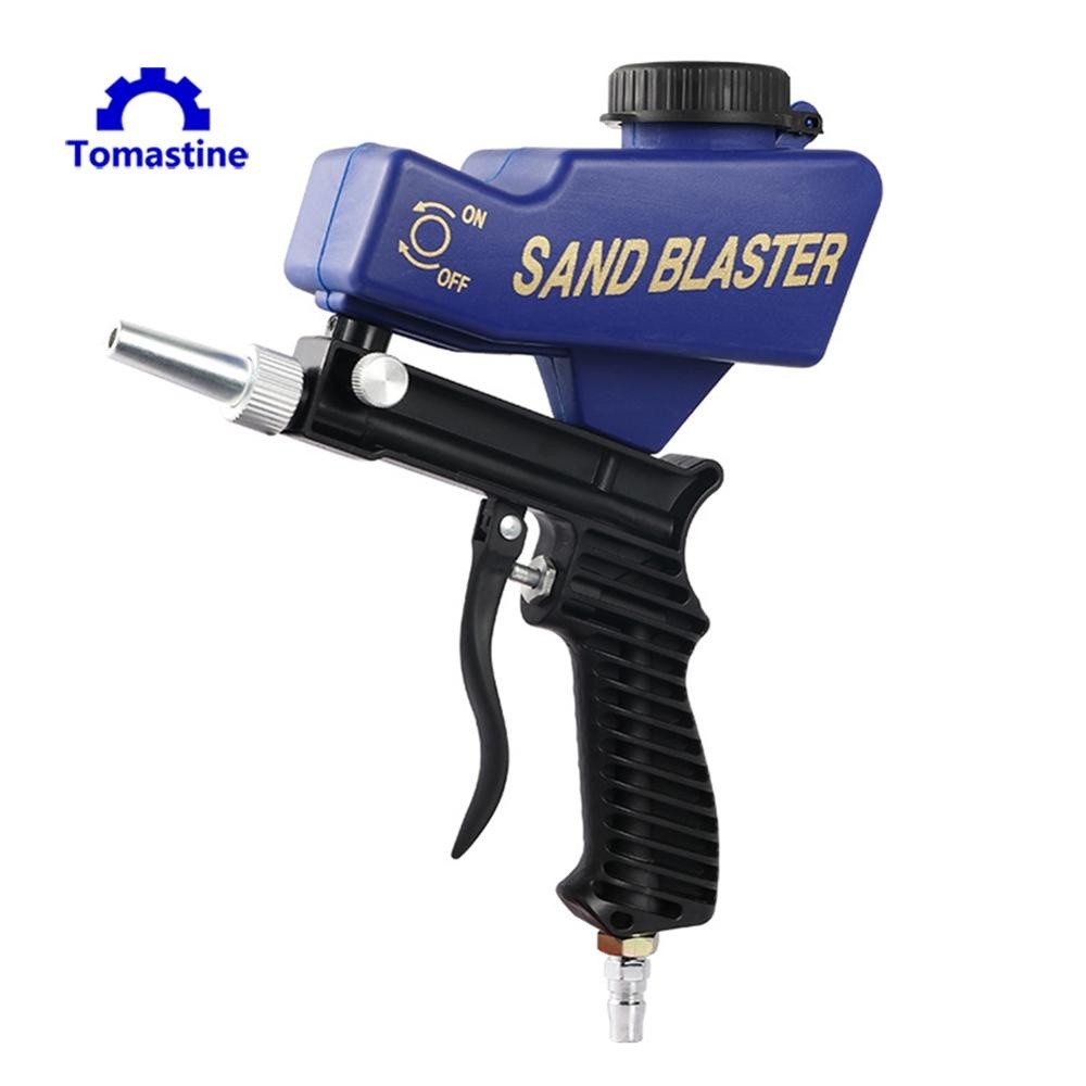 RQ+＞Portable Airbrush Pneumatic Sandblasting Gun Gravity Sandblasting ...