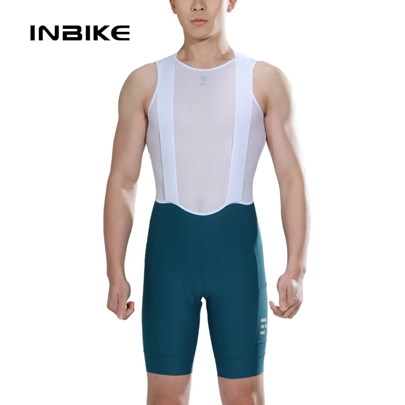 INBIKE 2024 Cycling Bib Shorts Man Professional MTB Bicycle Riding Shorts Pants for Men Road ...